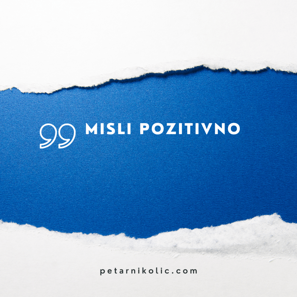 Pozitivne misli - Petar Nikolić